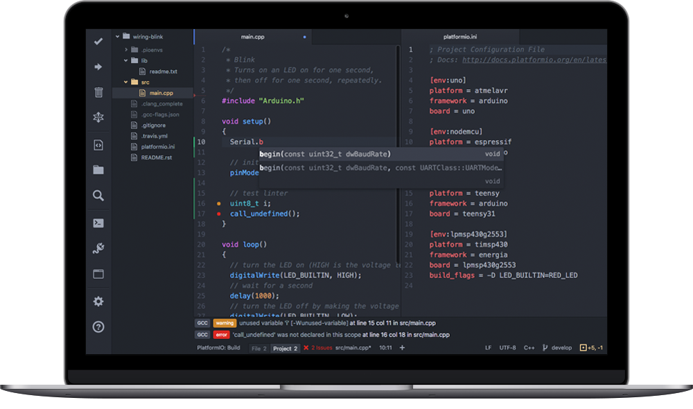 编程Arduino与平台Visual Studio代码编辑器。io或Arduino扩展——Electronics-Lab.com - beplay体育 下载,beplay登录平台