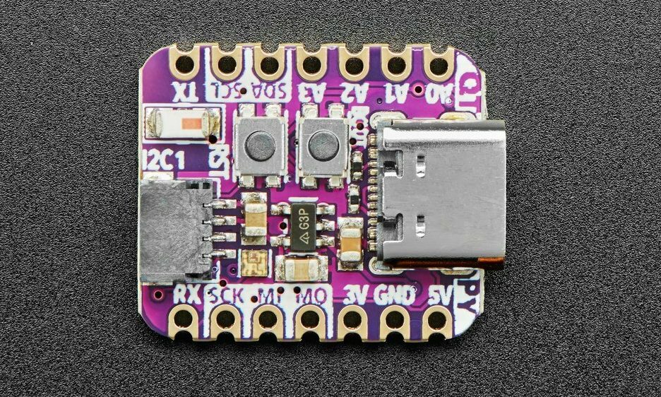 Adafruit QT PY-ESP32-S2和免费粉色Adafruit羽毛RP2040订单到达99.00美元——Electronics ...