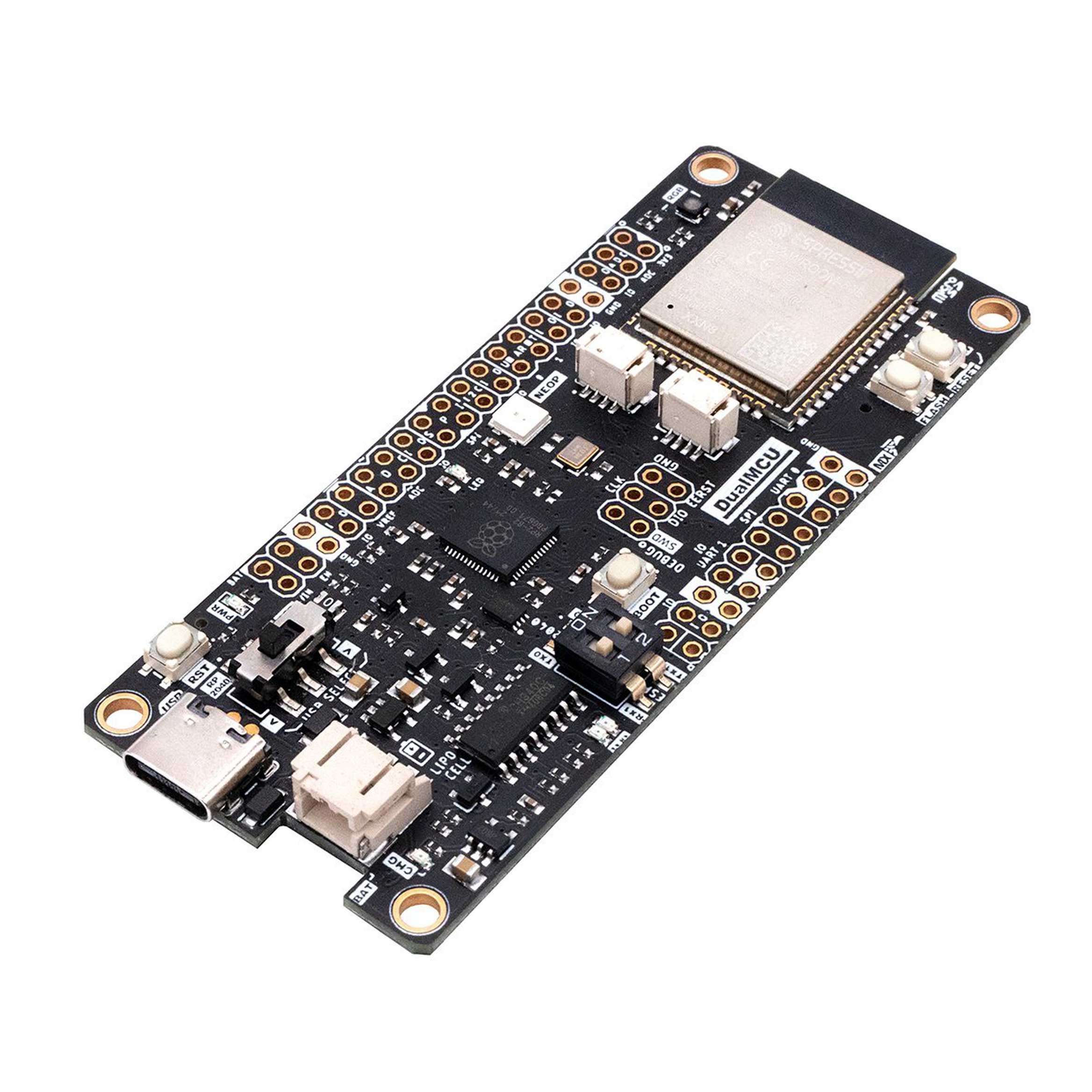 单位DualMCU乐队一起ESP32和RP2040——Electronics-Lab.com - beplay体育 下载,beplay登录平台